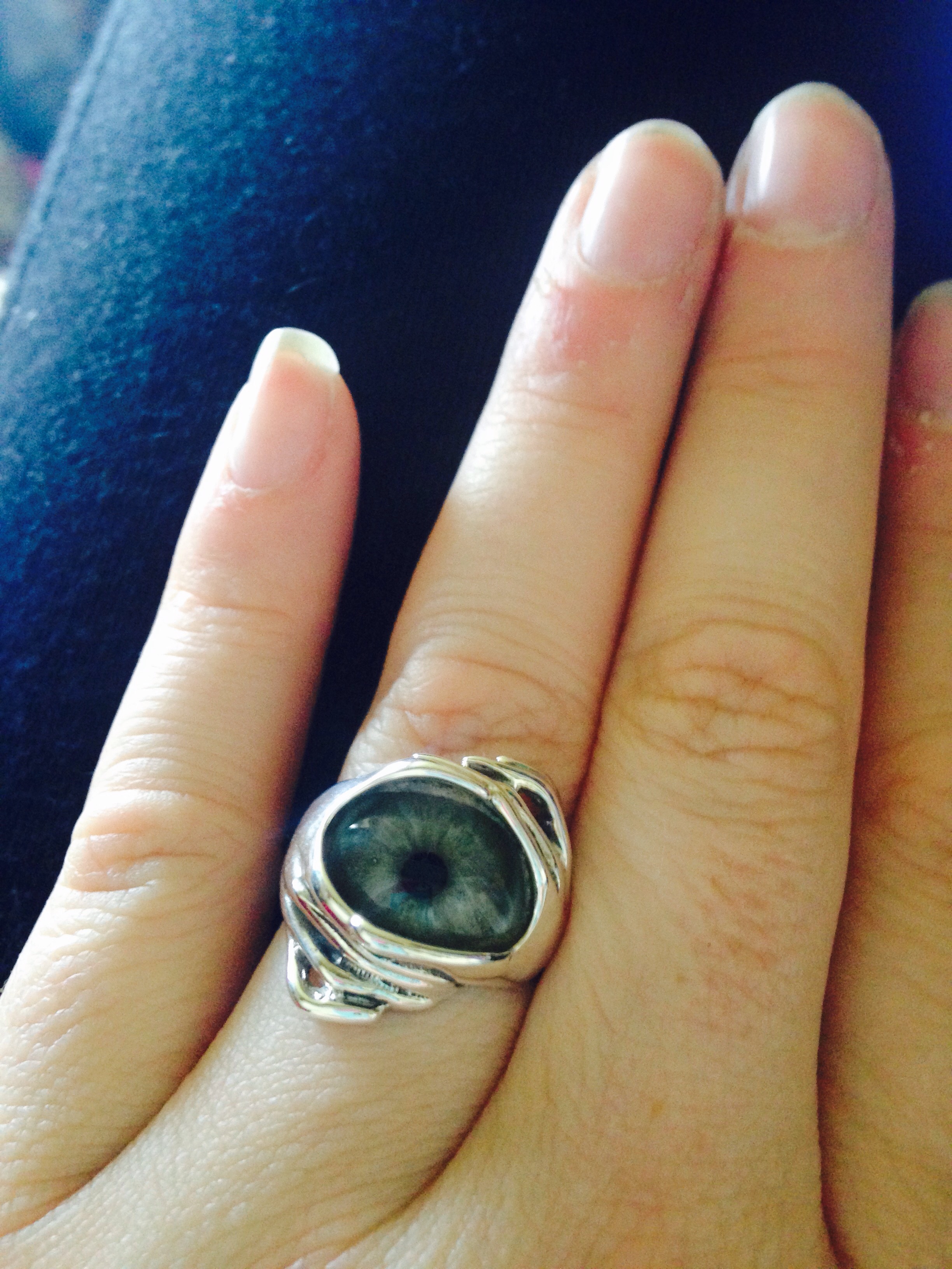 Green eye ring | Freedom Jewelry USA